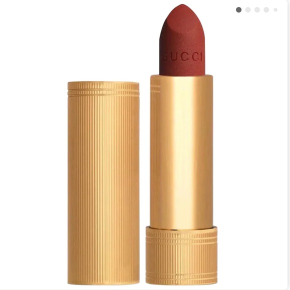 Gucci | Makeup | Gucci Velvet Matte Lipstick 55 Janet Rust Rusty Red ...